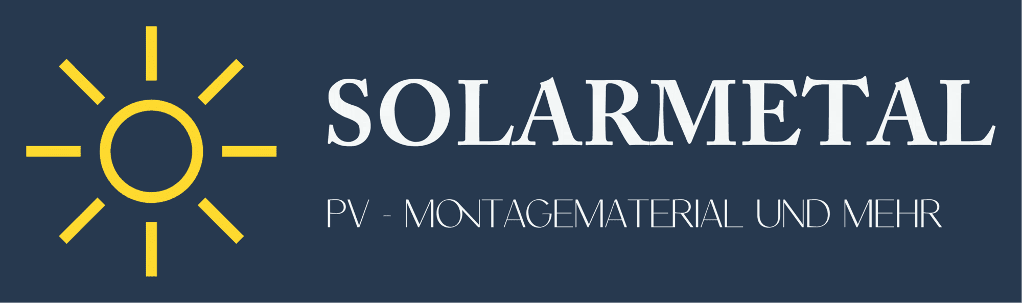 Montagematerial für Solaranlagen | SOLARMETAL